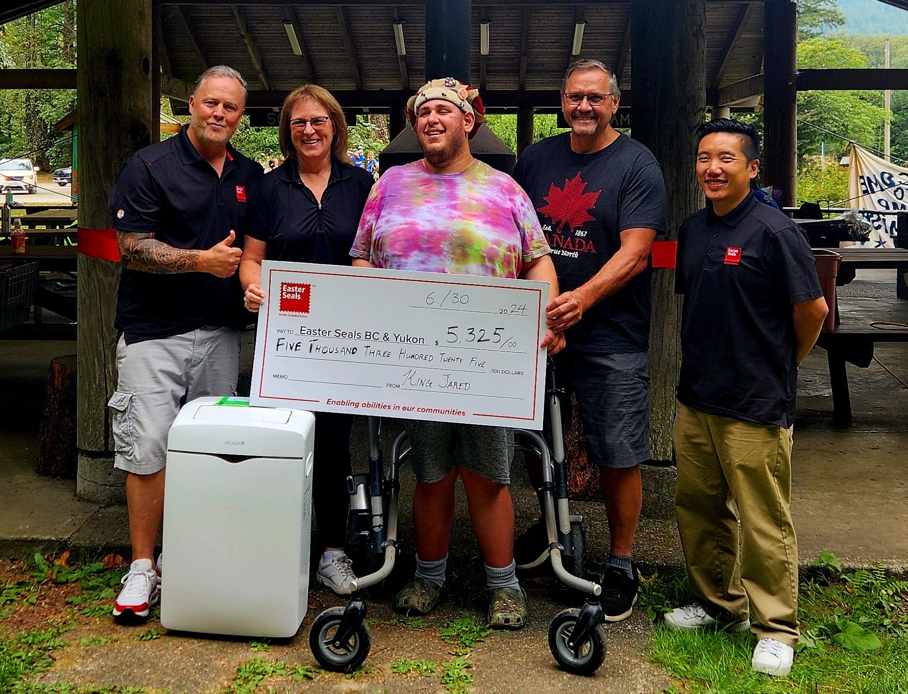 King Jared's Reign of Kindness - Easter Seals BC and Yukon